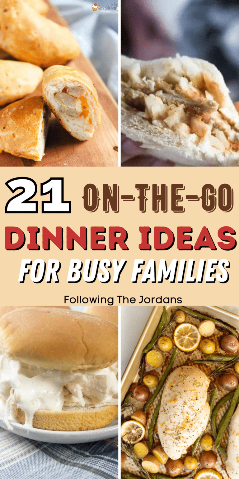 21 On-The-Go Dinner Ideas for Busy Families You'll Love