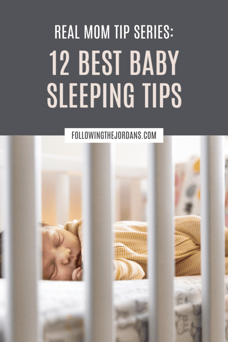Real Mom Tip Series: 12 Best Baby Sleeping Tips
